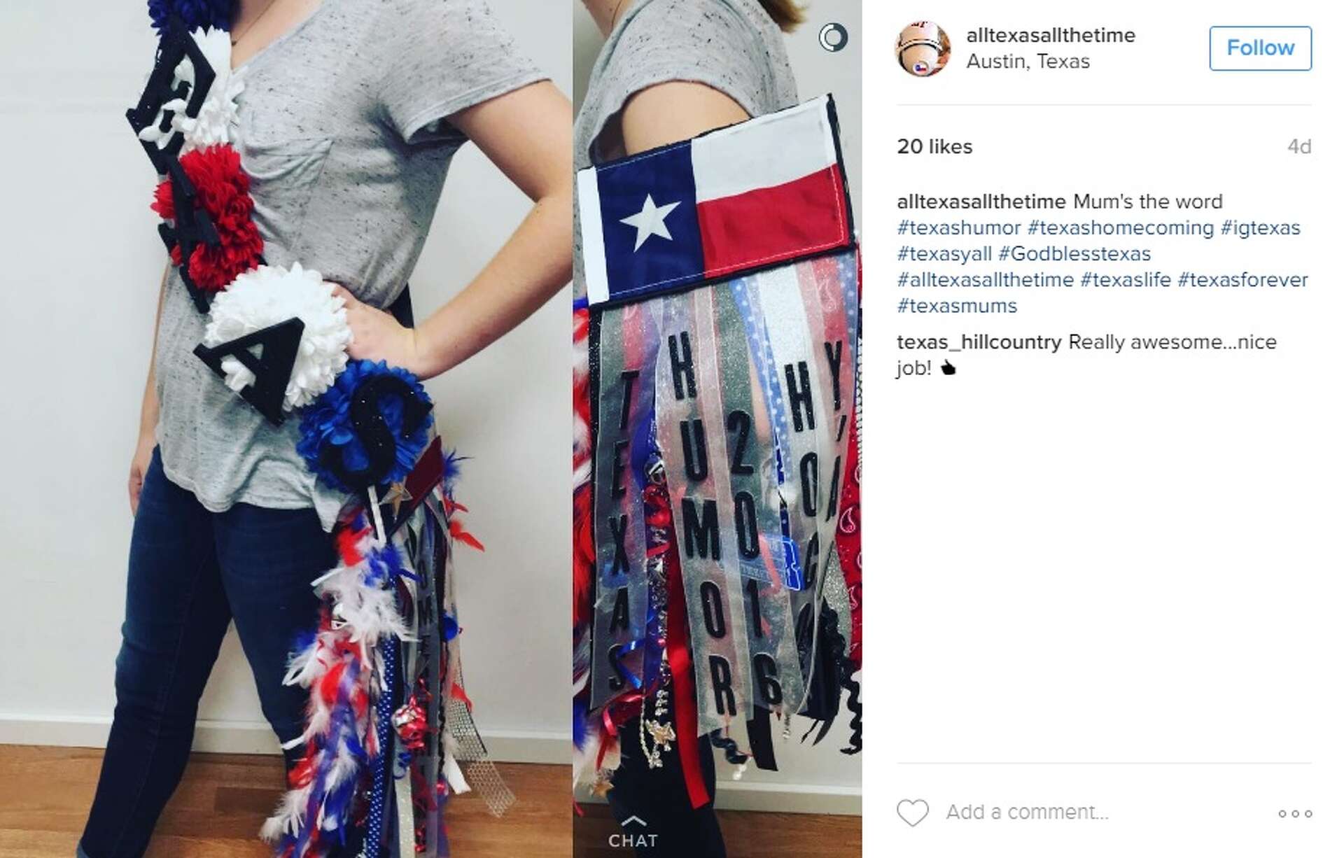 Homecoming tradition of mums becomes Texas-sized mania