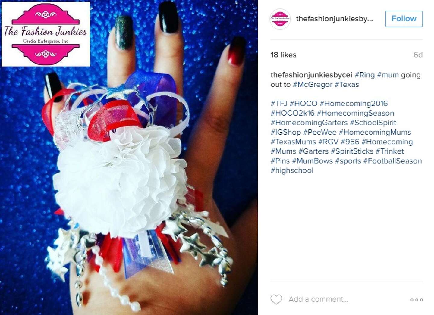 Homecoming tradition of mums becomes Texas-sized mania