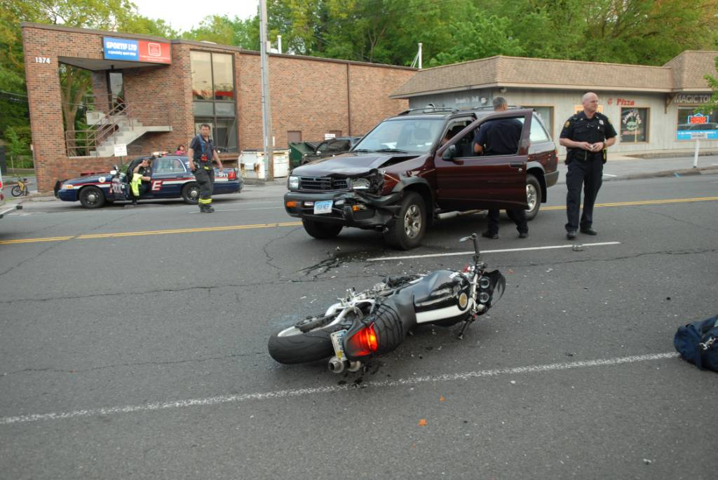 Motorcycle riders sent to hospital after crash