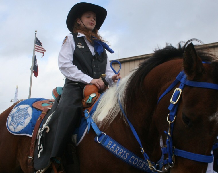 Junior Mounted Posse publicizes Houston rodeo