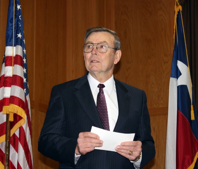 There goes the judge