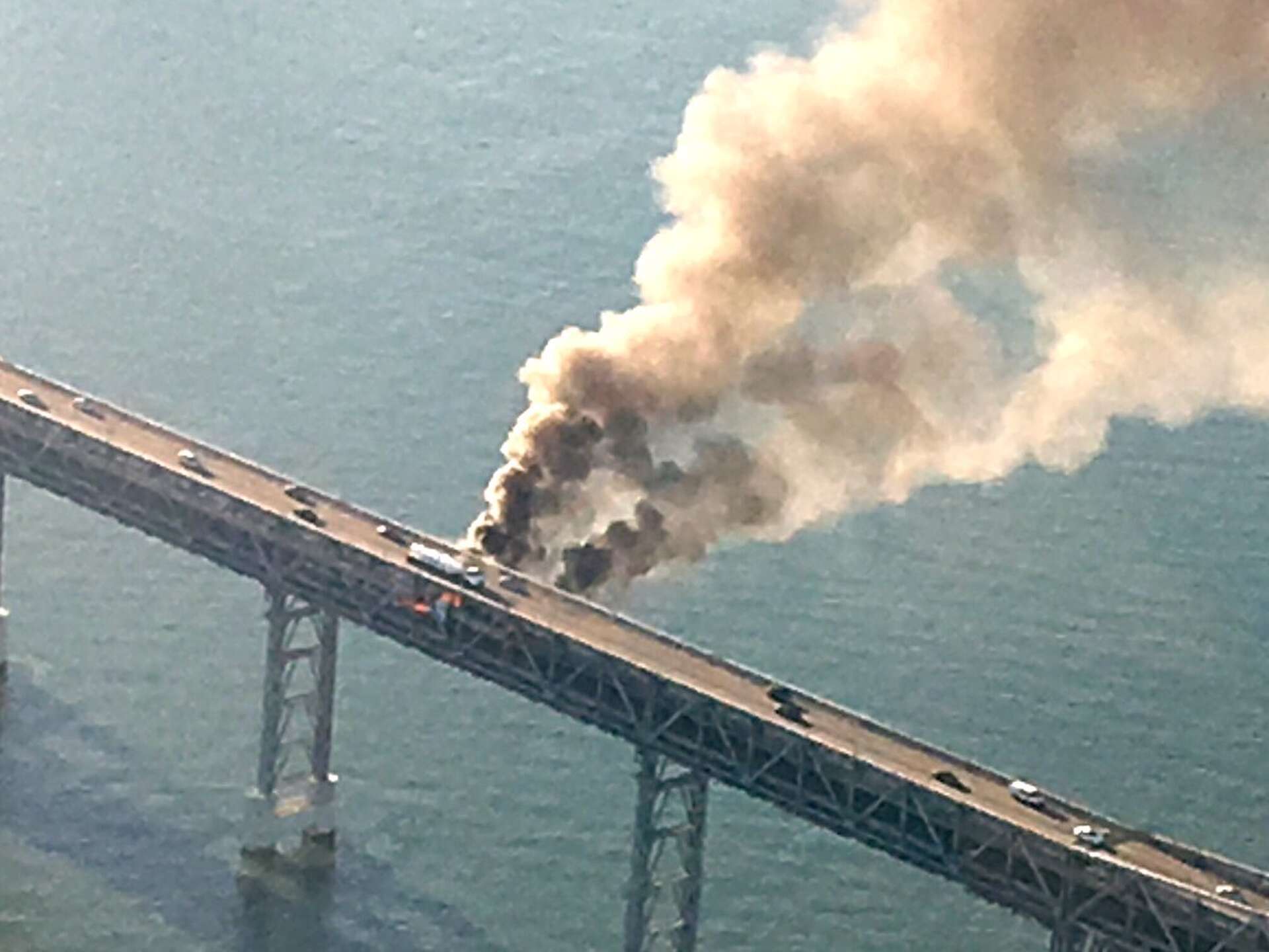 Eastbound Richmond-San Rafael Bridge reopens 9 hours after crash