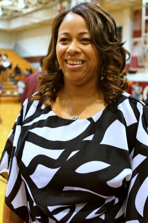 Rachal enjoys singing the National Anthem at Cy-Fair basketball games
