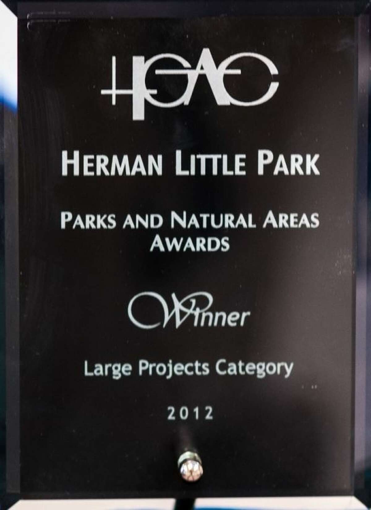 Park named for Kingwood resident Herman Little wins awards from H-GAC