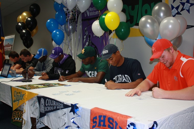 CFISD football players' dreams come true on Signing Day