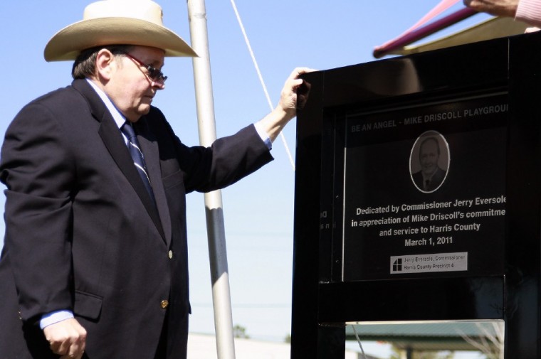 Commissioner Eversole dedicates park to former county attorney