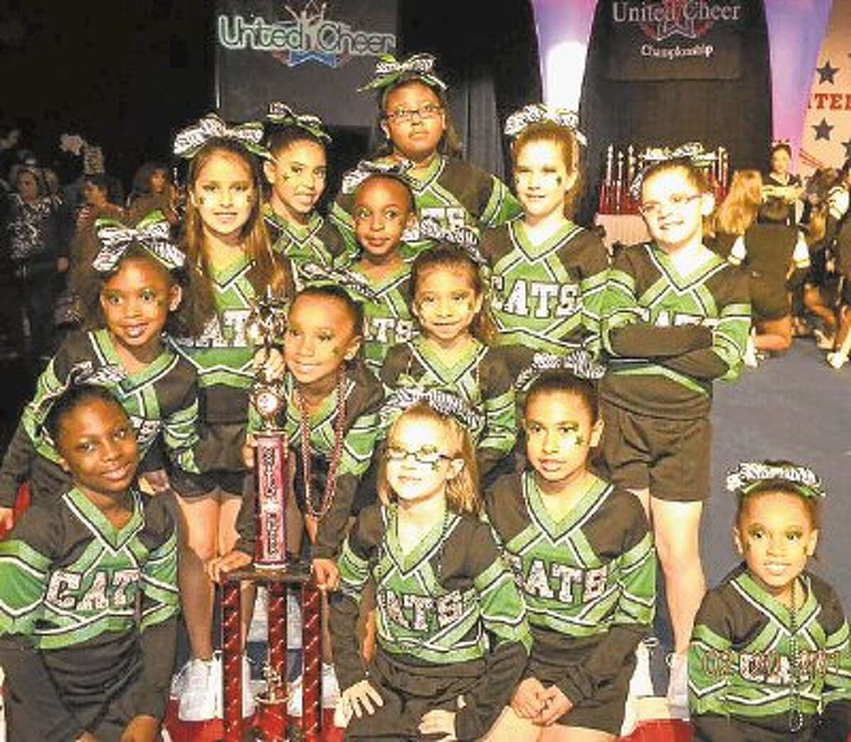 Hempstead Bobcat cheerleaders win 3rd place