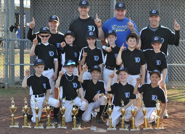 Dynasty Black 8U baseball wins Spring Break Blast tourney