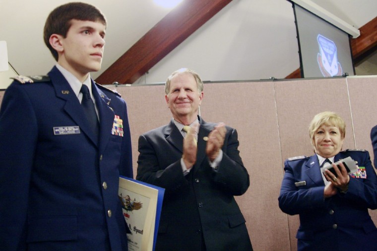 Cadet receives Civil Air Patrol’s highest honor