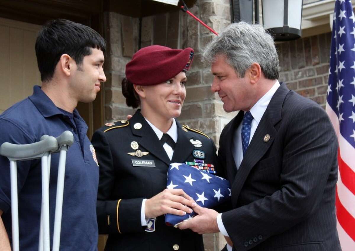 Houston-area wounded warrior has her sacrifice honored with new home