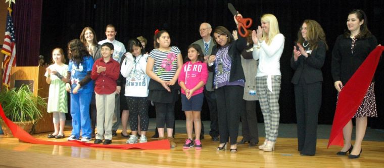 Excitement hardly contained at new Housman Elementary