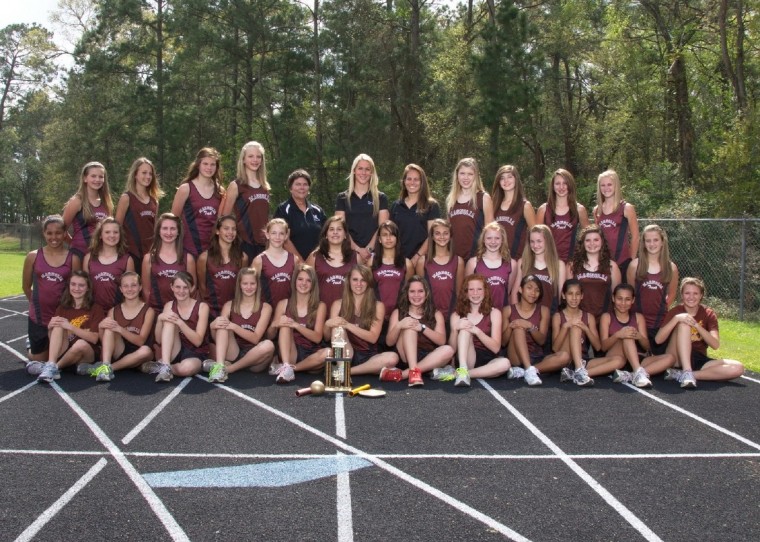 Magnolia Junior High sweeps girls district track titles