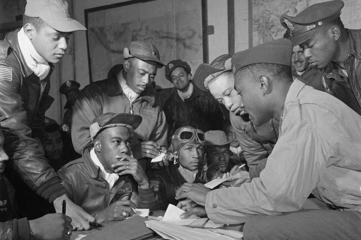 1940 Air Terminal Museum showcases inspirational Tuskegee Airmen exhibit