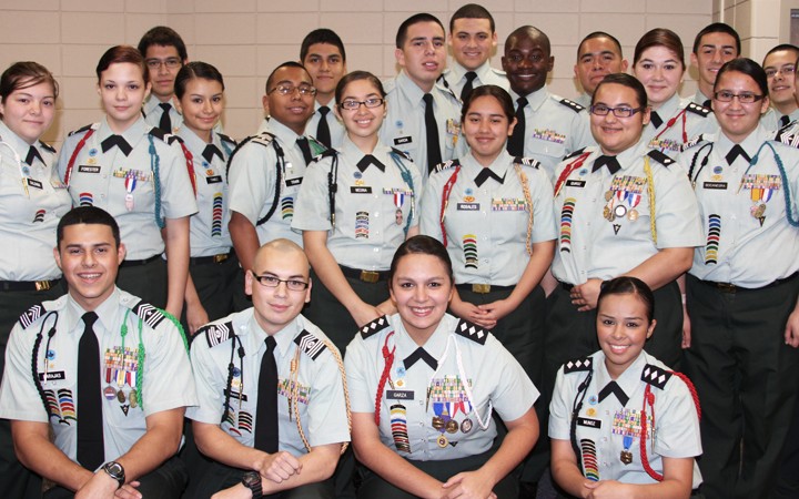 Sam Rayburn ROTC achieves highest inspection rating