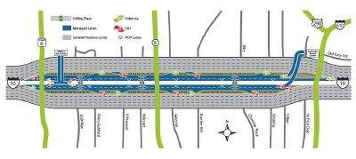 Katy managed lanes open to commuters as tollway