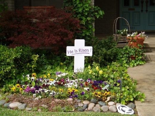 Easter cross witnesses available at churches around community