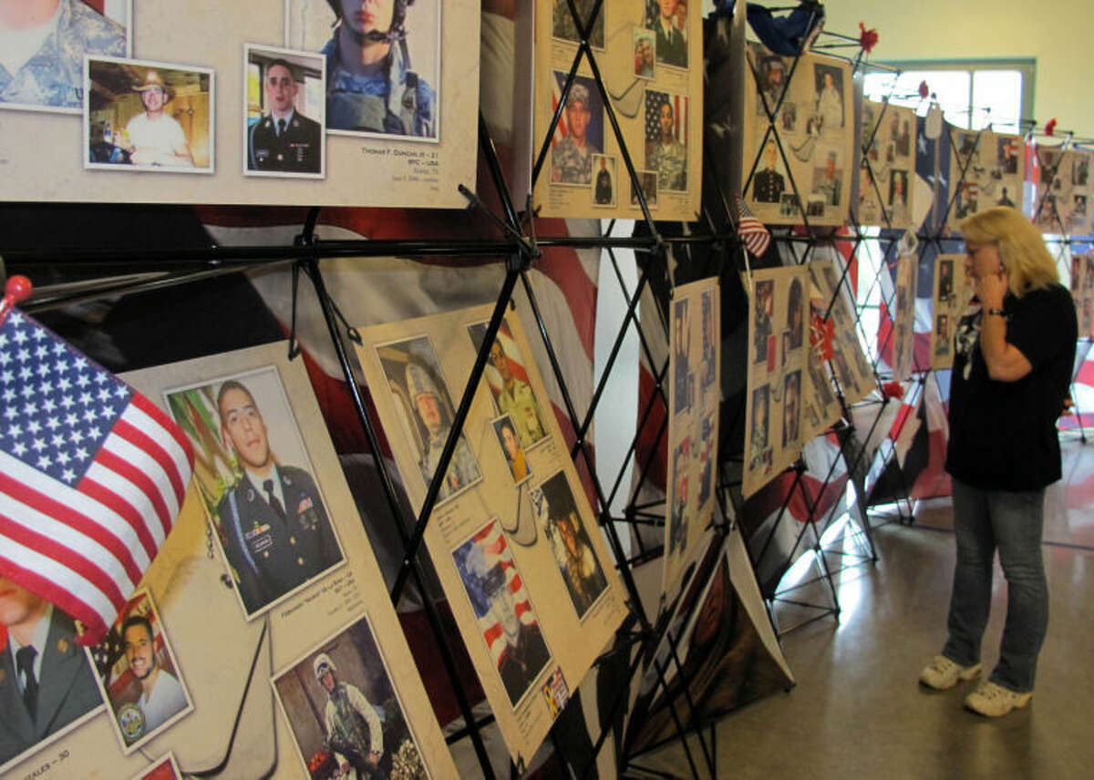 Texan's 'Remembering Our Fallen' exhibit debuts