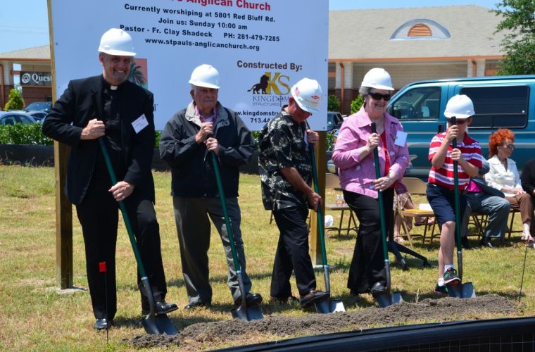 St. Paul’s Anglican Church holds groundbreaking ceremony