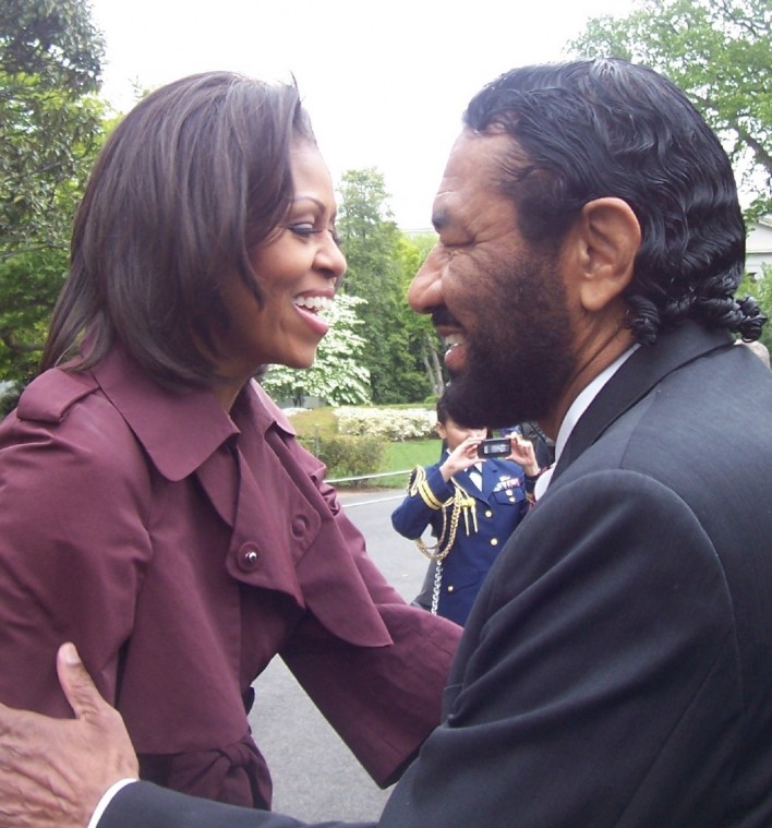 Al Green joins first lady at veterans event