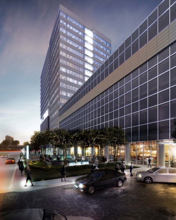 Office tower project breaks ground as new corporate home of BBVA ...