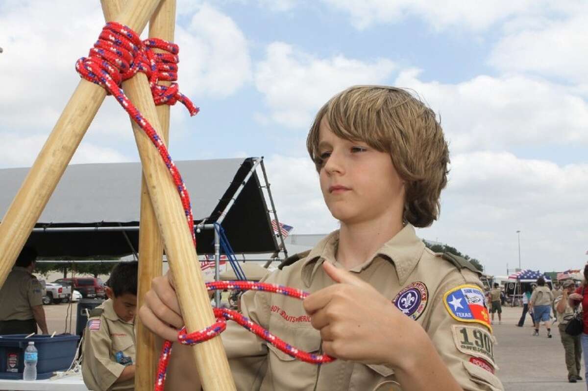 Impressive skills: Boy Scouts show their stuff at annual fair