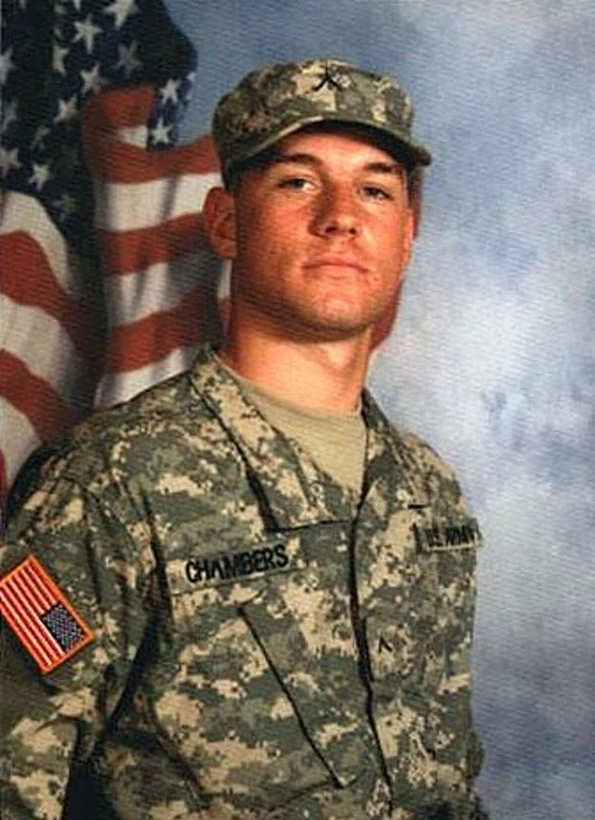 Cole Chambers, soldier and son, is remembered