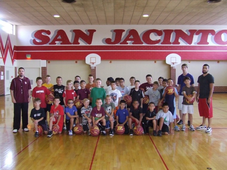 Cager basketball camp awards top participants