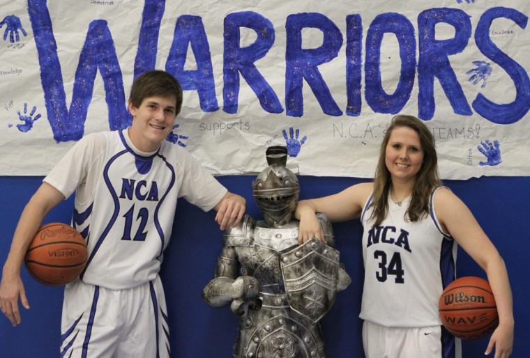 NCA basketball stars earn college scholarships