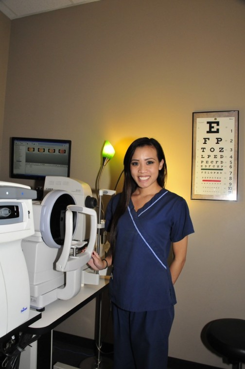 Community college steers student right into optometry school