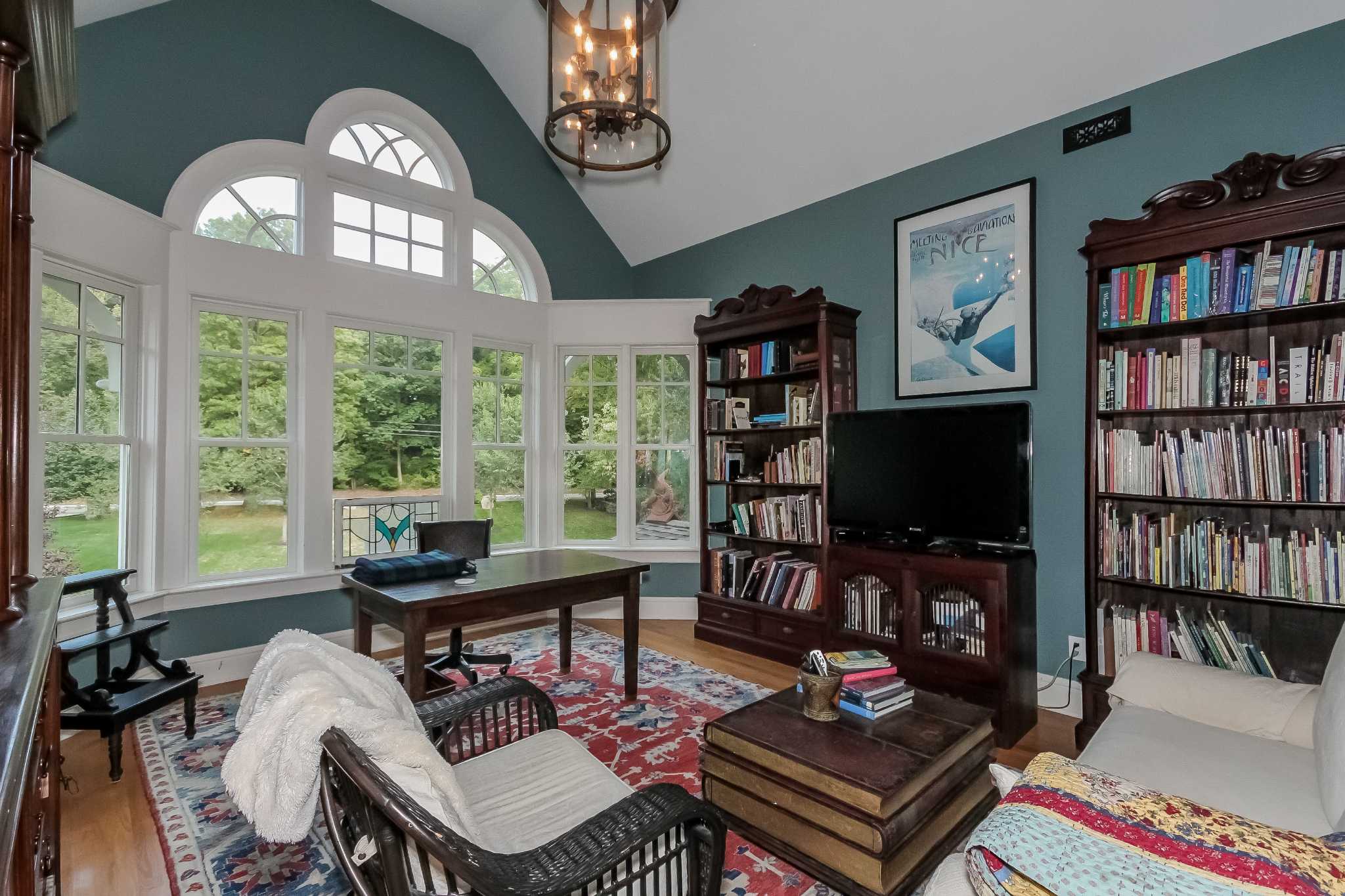 Beautiful architecture inside and out of this Fairfield home