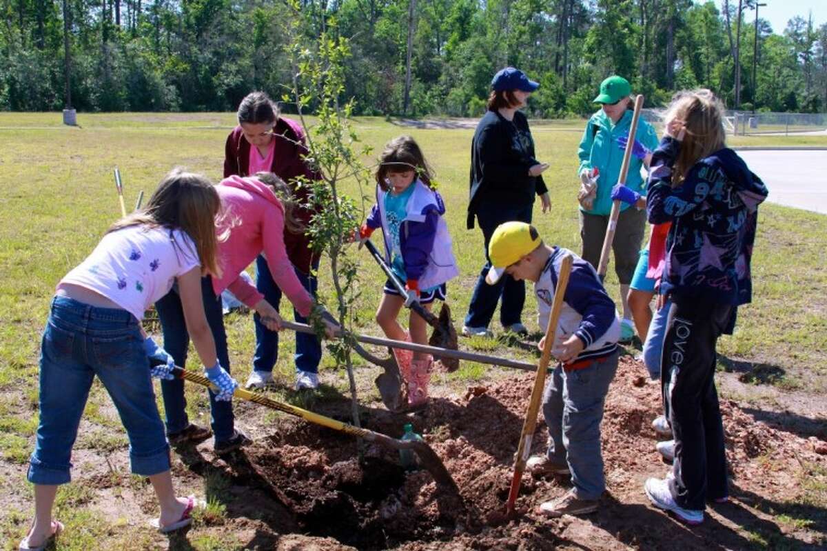 Girl Scouts lend a hand to mother nature at Earth Day Celebration