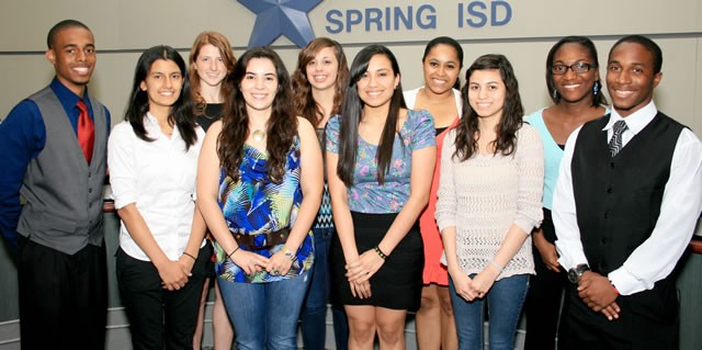 Spring ISD CTE students, teachers awarded scholarships