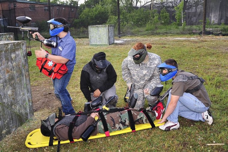 EMT students learn value of teamwork, communication at ‘care under fire ...