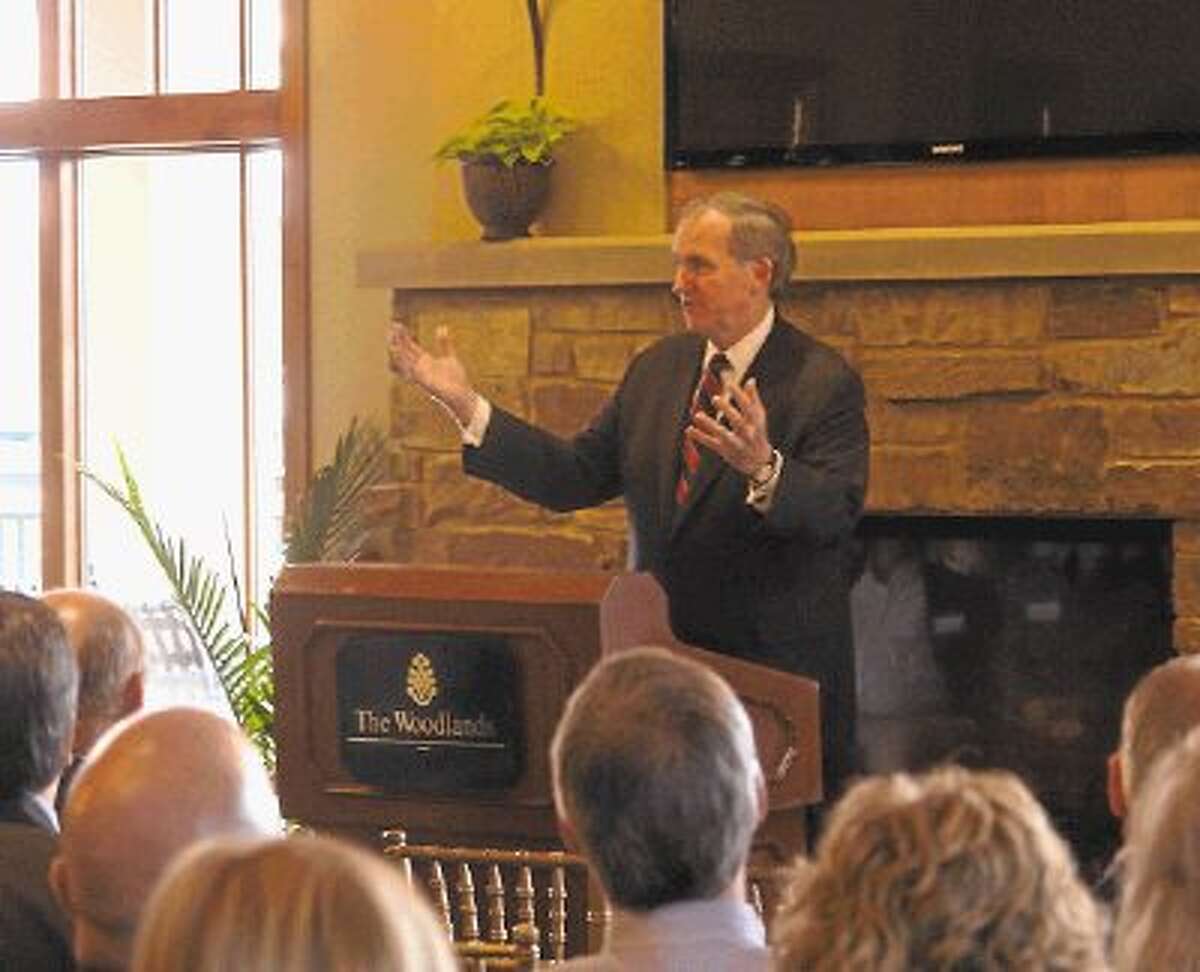 Former ambassador visits The Woodlands