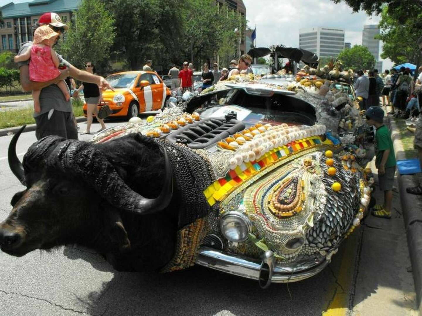 Houston Art Car Parade rolls through town