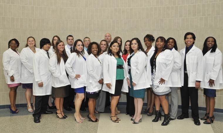 Nursing graduates celebrate their success