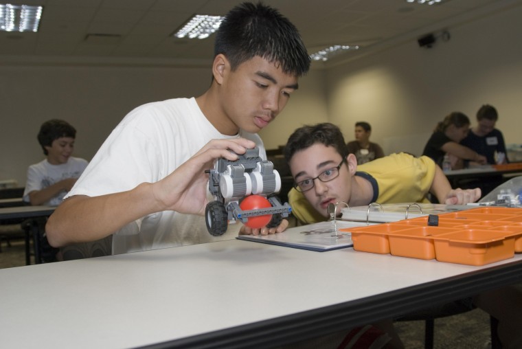 Robot camp combines education and fun