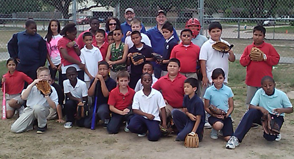 Baseball club changes lives at Epps Island Elementary