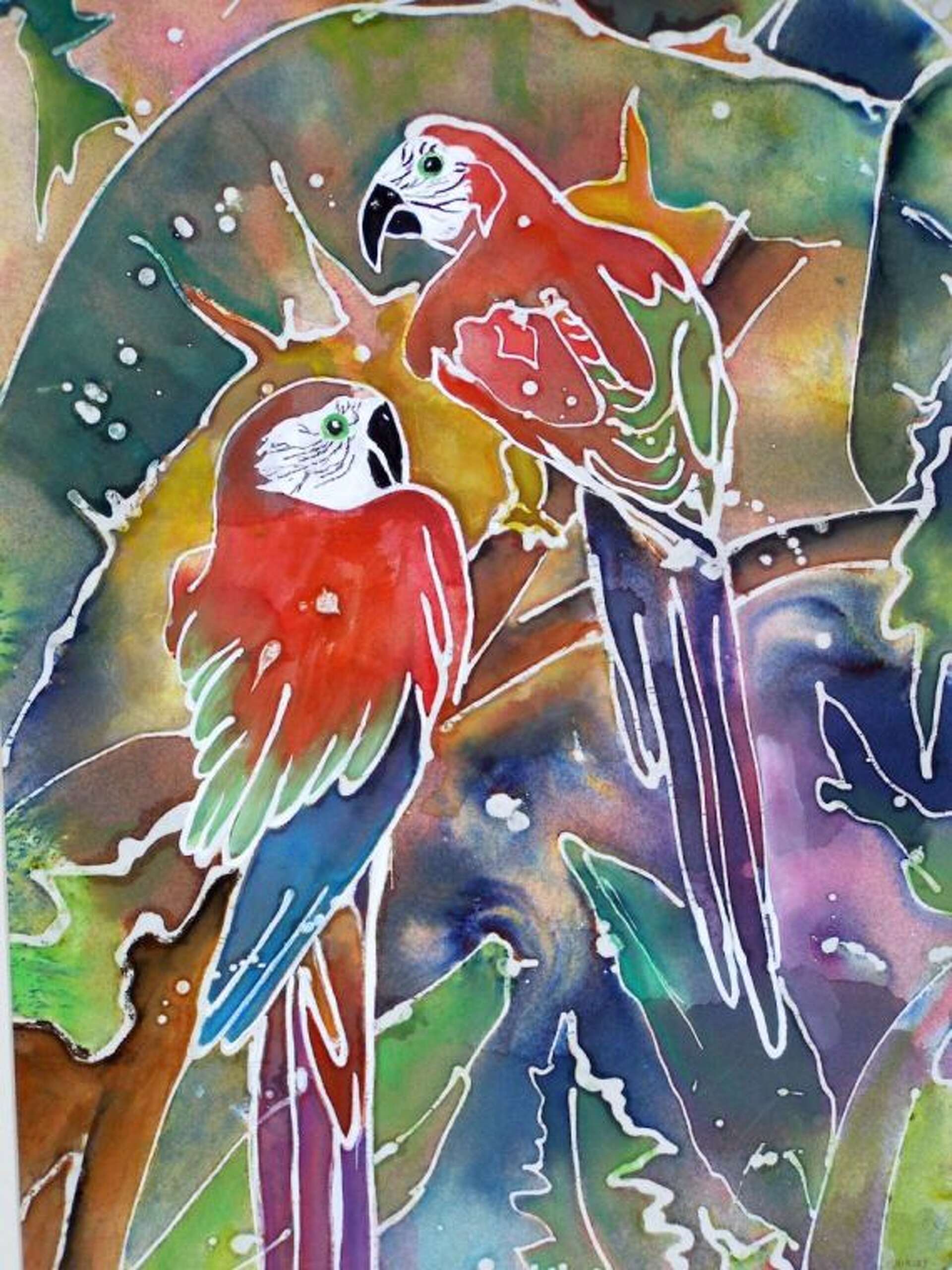 University Branch Library presents artist demonstration of wax batik ...
