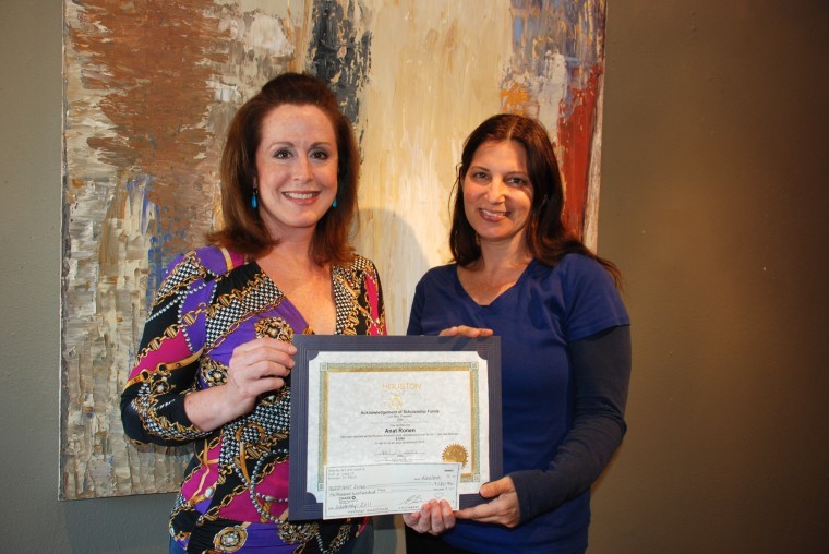 Artist Anat Ronen wins Houston Art and Culture inaugural scholarship