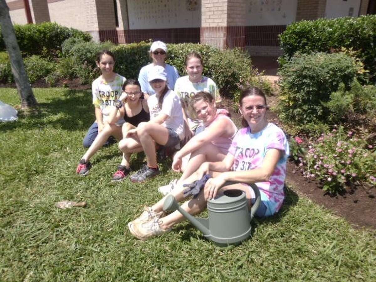 Girl Scouts graffiti library