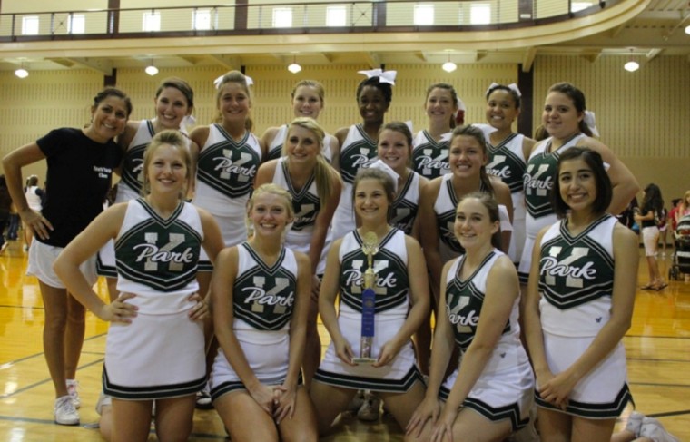 Panther cheerleaders take team titles