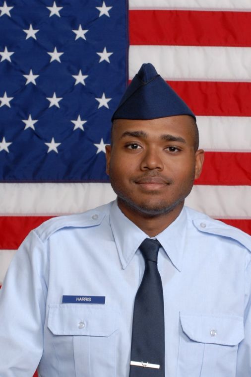 Harris graduates from basic training