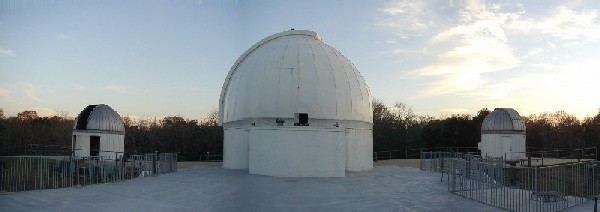 HMNS George Observatory looking forward to looking up, (way, way up ...