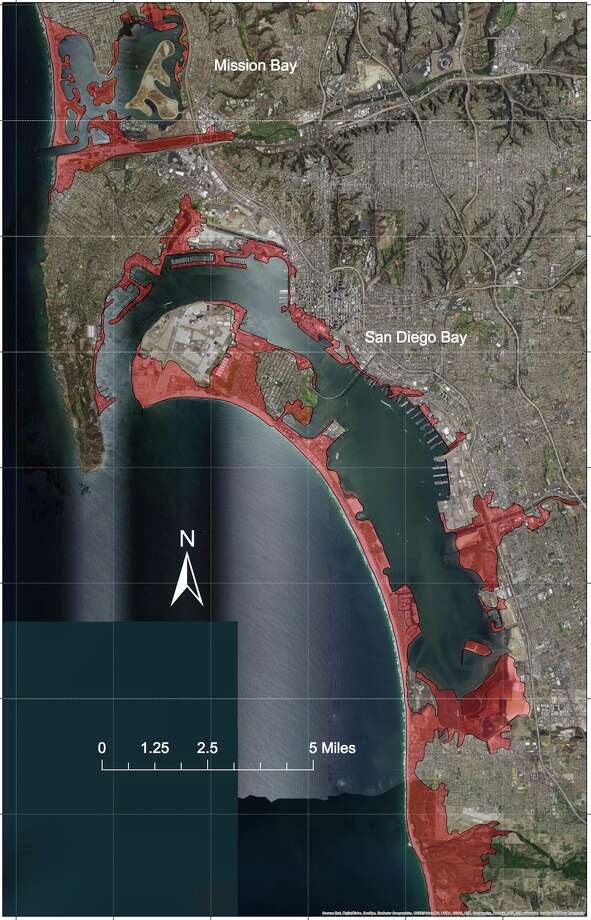 Pacific coast tsunami risk maps - seattlepi.com