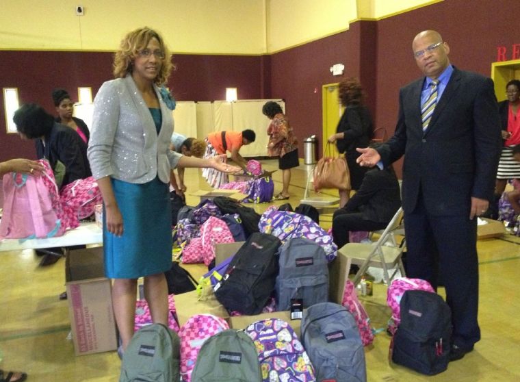 Hope Church partners with Walmart for Back to School Drive
