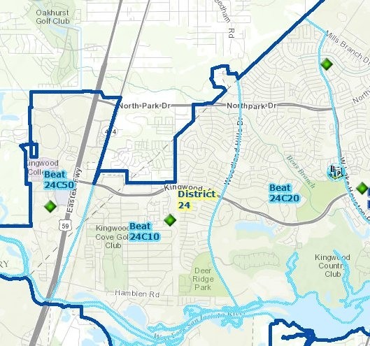 HPD Kingwood weekly crime summary