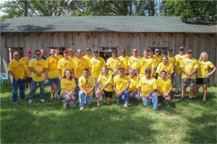 Shell Deer Park volunteers complete project at Armand Bayou