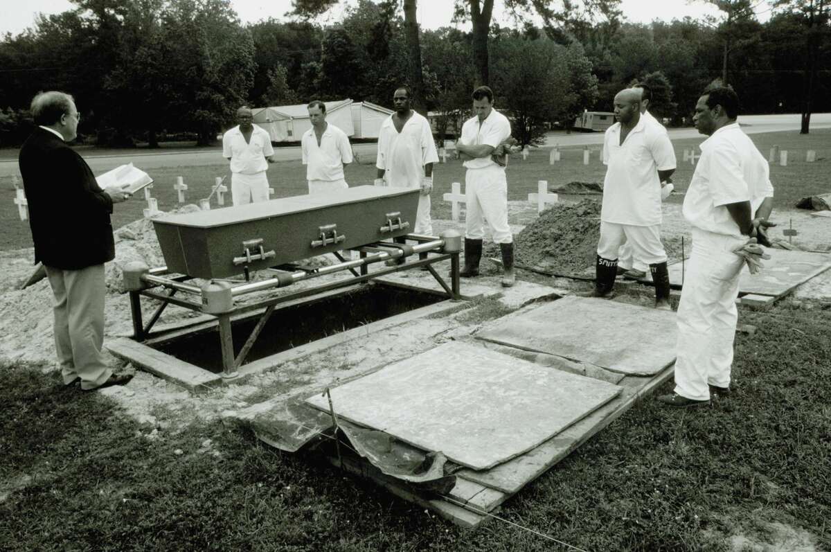 Texas State Penitentiary at Huntsville booked first prisoner 167 years ago