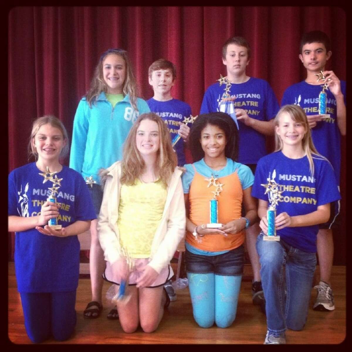 Friendswood Junior High Theatre students bring home top ratings, trophies
